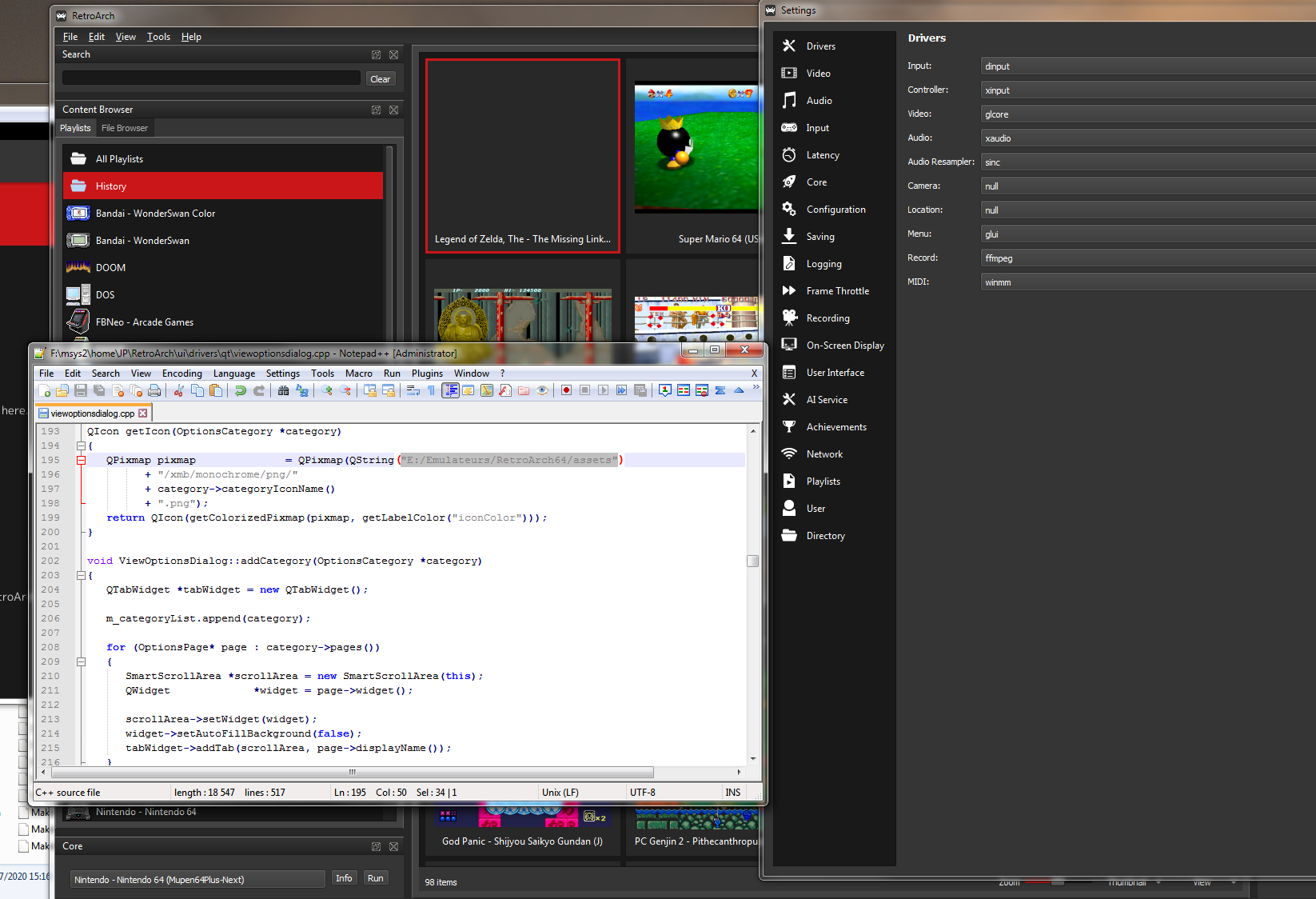 [qt] settings widget, missing icons · Issue #11079 · libretro/RetroArch ...