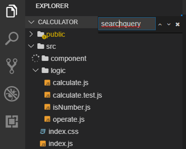 File explorer search/filter keyboard behavior is unexpected · Issue #8541 · eclipse-theia/theia ...