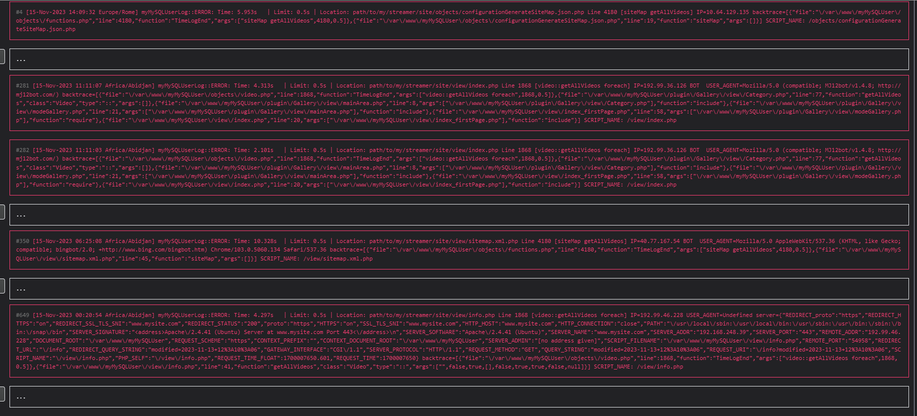 Search not work · Issue #8635 · WWBN/AVideo · GitHub