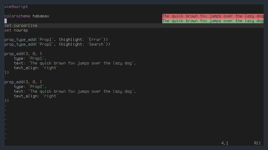 Cursor Is Not Drawn Correctly With Nowrap And When Moving Cursor