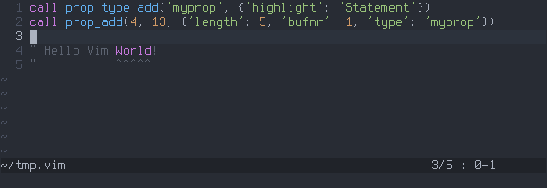 Cursorline changes highlighting of text set by text properties · Issue #3912 · vim/vim · GitHub