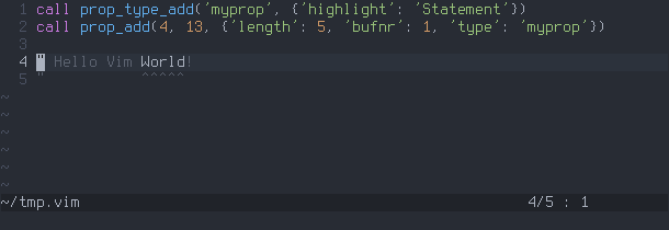 Cursorline changes highlighting of text set by text properties · Issue #3912 · vim/vim · GitHub