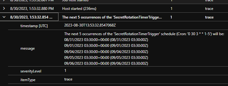 Timer trigger does not fire for isolated .NET 7 function app · Issue #9498 · Azure/azure ...