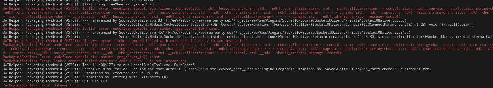 Packaging For Android With Socketio 240 And Unreal 503 · Issue 356 · Getnamosocketioclient