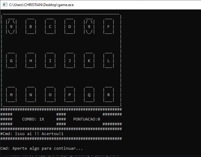 GitHub - christianfreitag/Memory-game-in-C