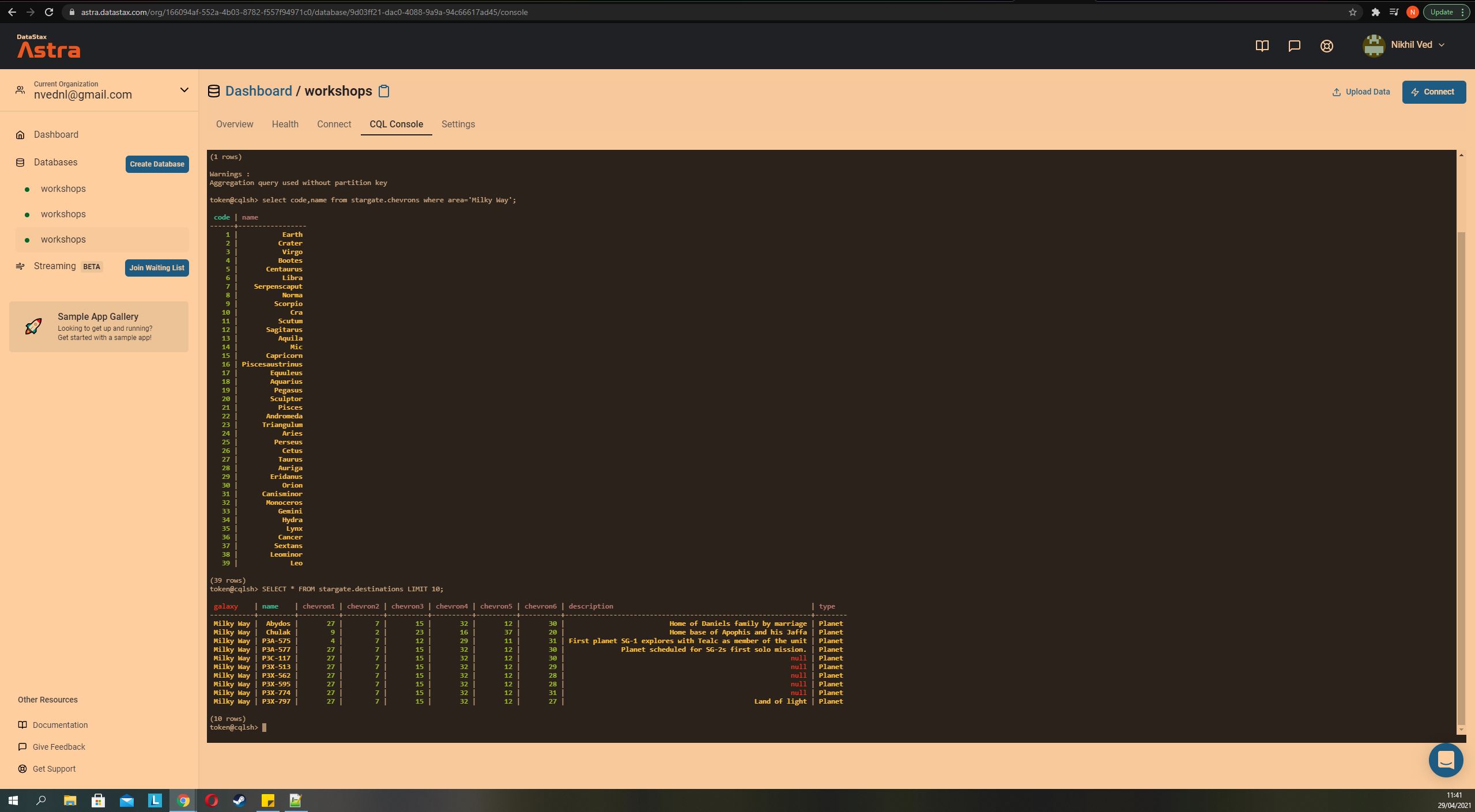 [HW] · Issue #5 · datastaxdevs/workshop-spring-stargate · GitHub