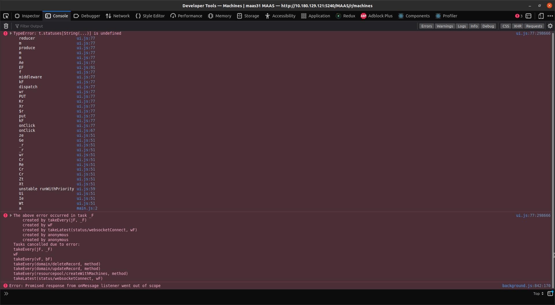 Cannot Commission machines from status dropdown · Issue #3935 · canonical/maas-ui · GitHub