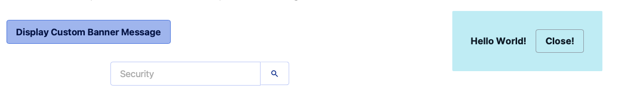 FR (RN Toast component): Can I use InAppMessaging for internal notifications (without pinpoint ...