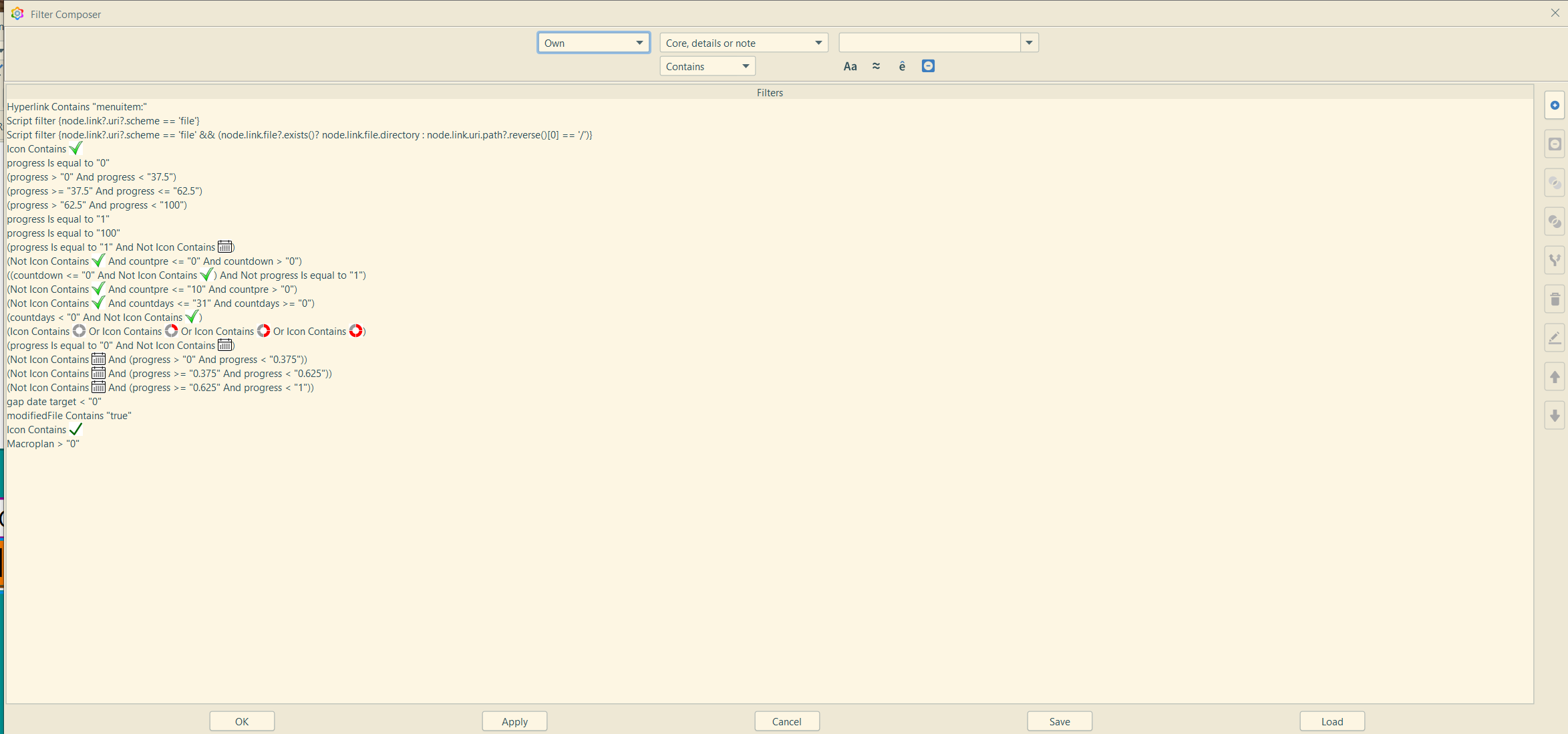 FP 1.10.4 11: missing filters · Issue #600 · freeplane/freeplane · GitHub
