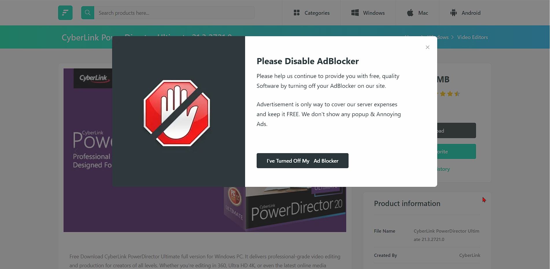 filecr.com error window antiadblock not dissapear to 3-4-2023 · Issue #147344 · AdguardTeam ...