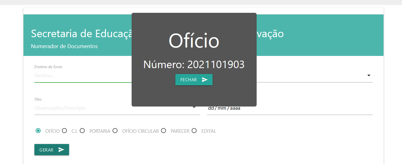 GitHub - fausto-jr/numerador-documentos