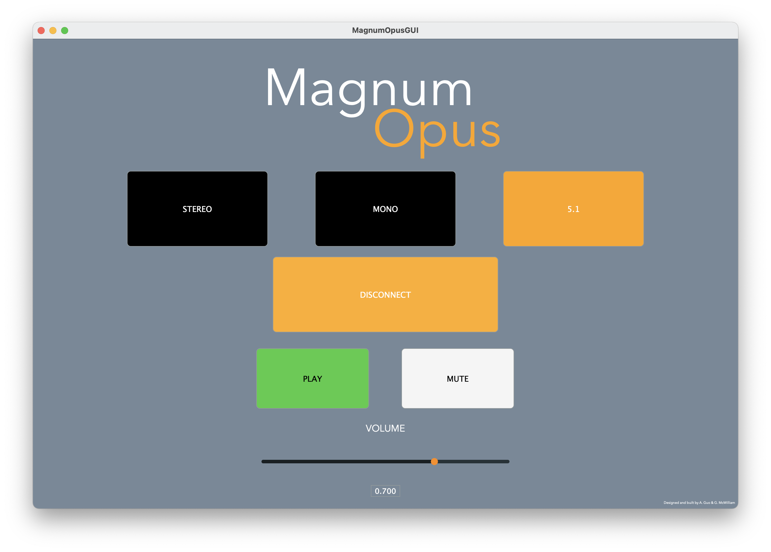 GitHub - gregormcw/magnumOpus: Binaural surround spatialization app for streaming audio