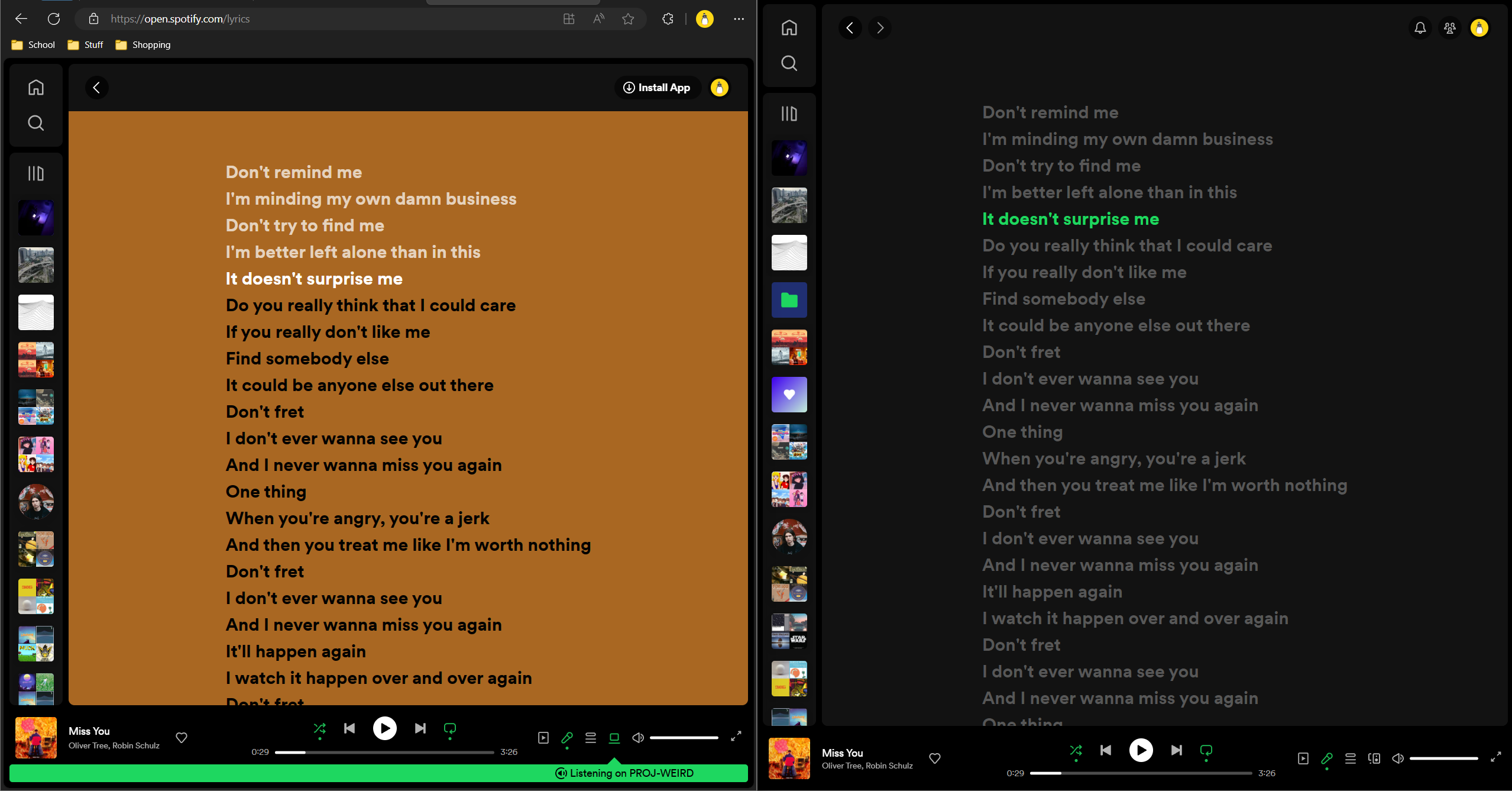 Installing the premium version of SpotX removes the lyrics button · Issue #486 · SpotX-Official ...
