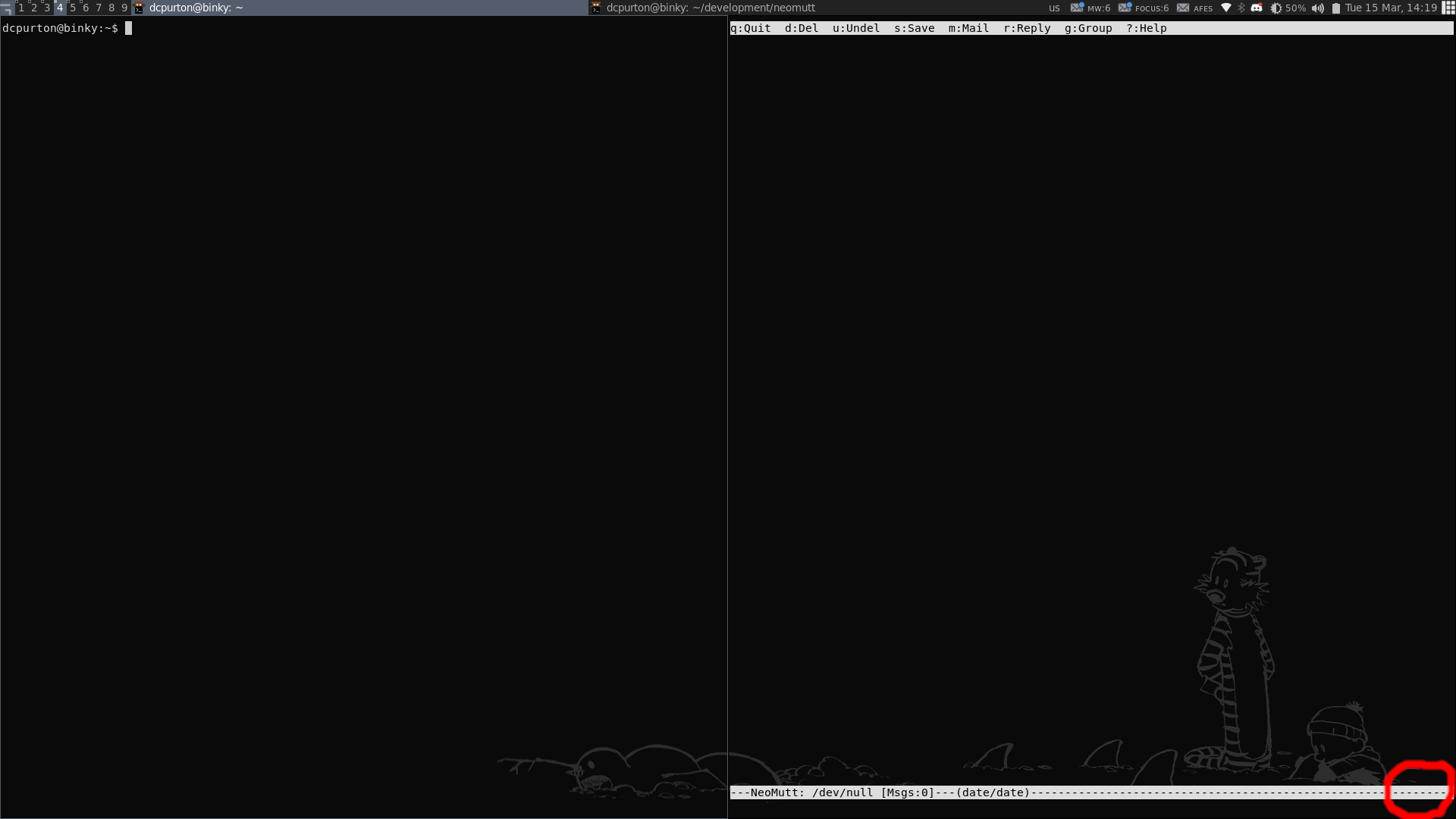 Screen redraw issue in main index · Issue #3304 · neomutt/neomutt · GitHub