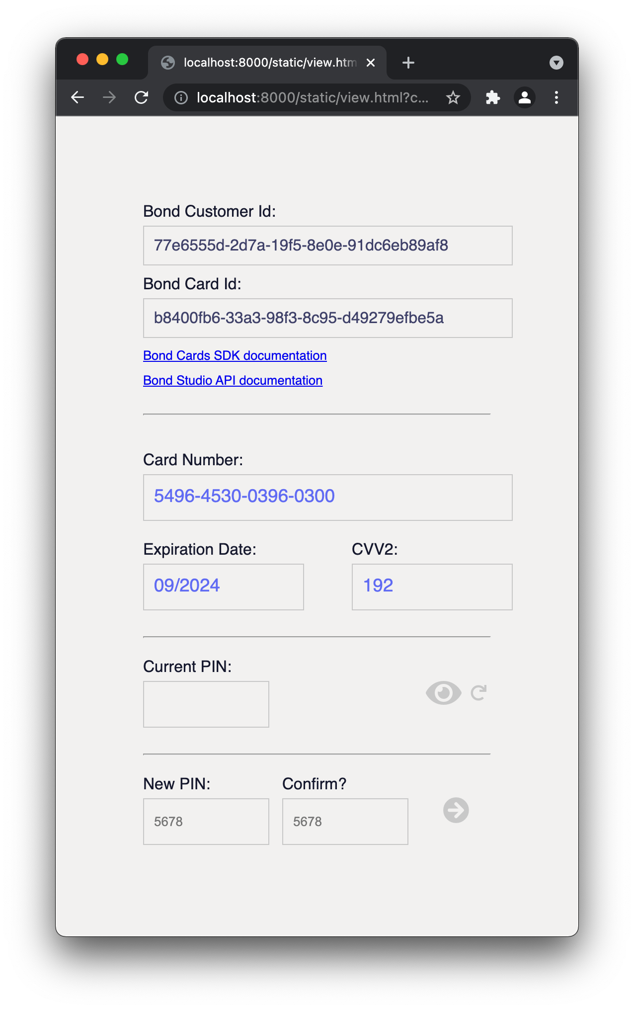 GitHub - bond-tech/bond-sdk-demo: Demo applications using Bond's SDK