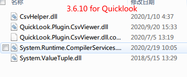 CSV files failed to be previewed by Quicklook in Windows 7 · Issue #746 · QL-Win/QuickLook · GitHub