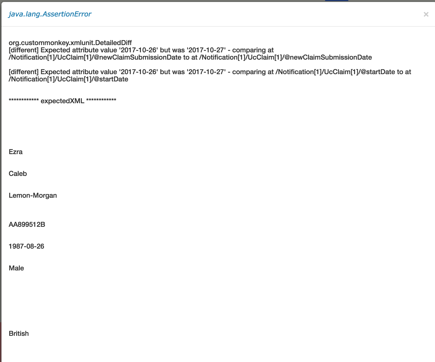 Valuable Information In Exception Messages Lost Due To Html Formatting · Issue 990 · Serenity