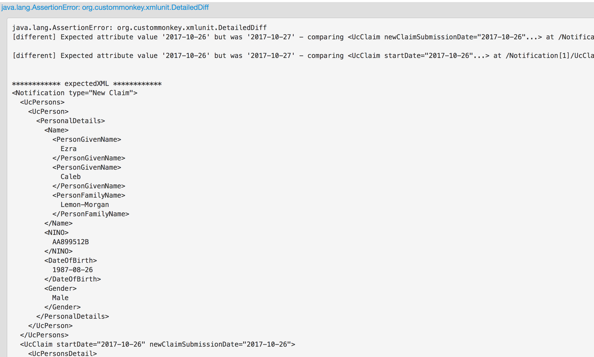 Valuable Information In Exception Messages Lost Due To Html Formatting · Issue 990 · Serenity