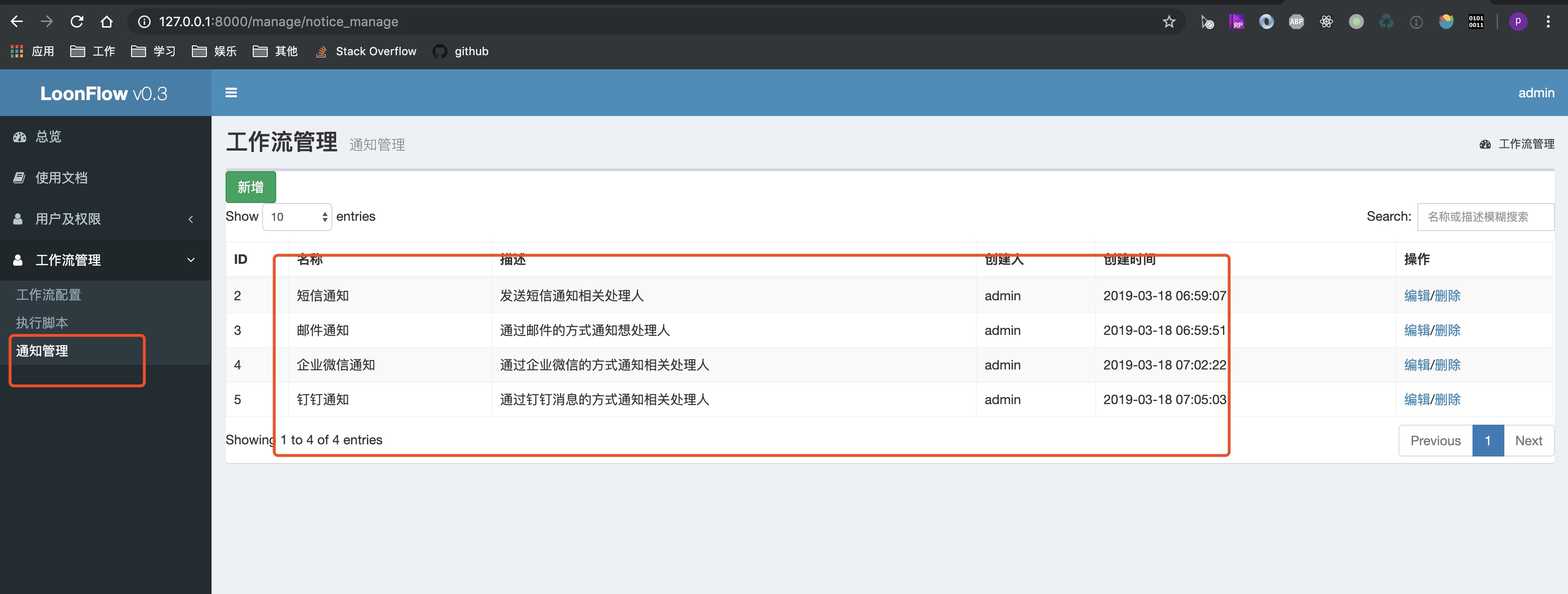 通知脚本模板 · Issue #23 · blackholll/loonflow · GitHub