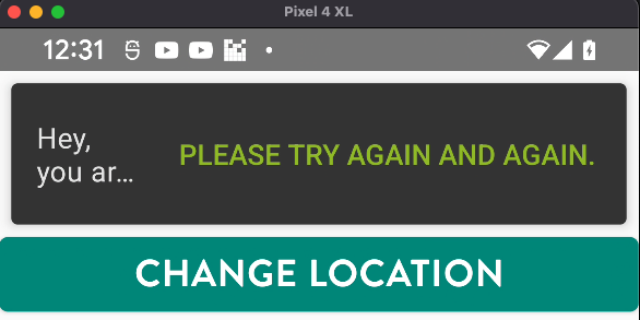 Snackbar Message Text Is Cut Off Or Not Visible At All For Multiline Maxactioninlinewidth 