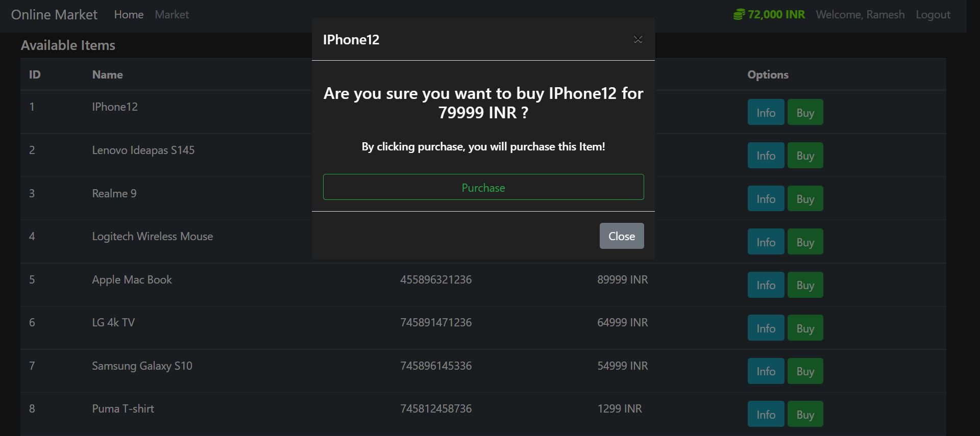 GitHub - Naman471/flask-online-market