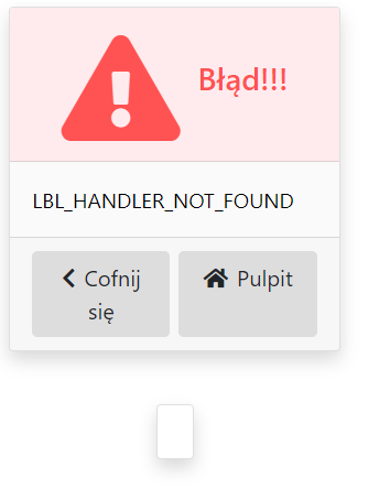 [Question] [PL] Błąd LBL_HANDLER_NOT_FOUND po wejściu do Widżety - konfiguracja · Issue #12943 ...