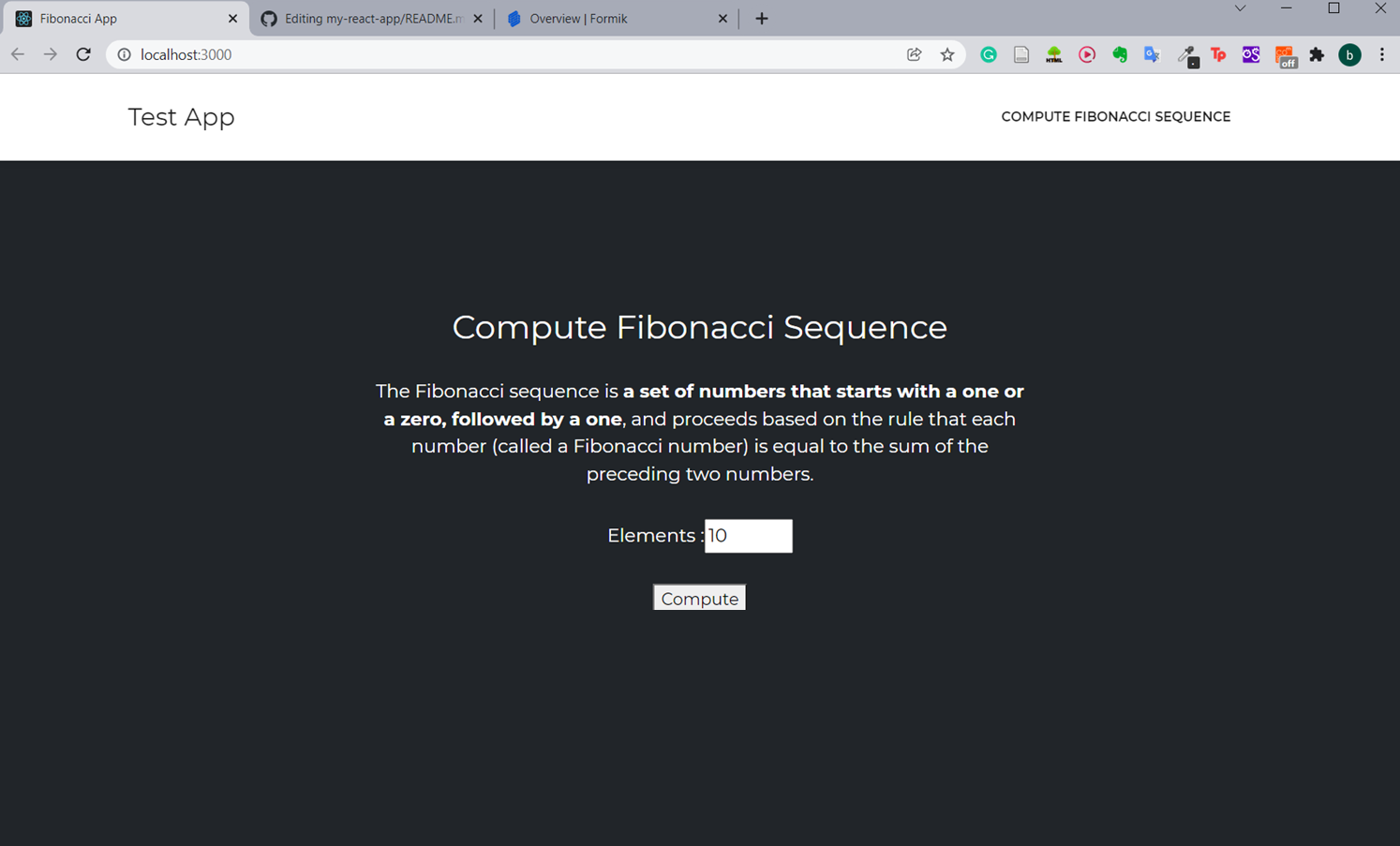 GitHub - bhuveshsharma09/my-react-app: the react web application will call an API to compute the ...