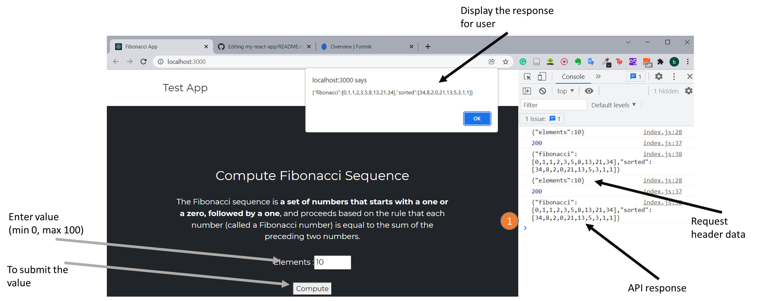 GitHub - bhuveshsharma09/my-react-app: the react web application will call an API to compute the ...