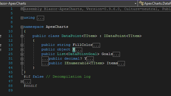 Make It Possible To Serialize Custom Data To A Datapoint · Issue 79 · Apexchartsblazor