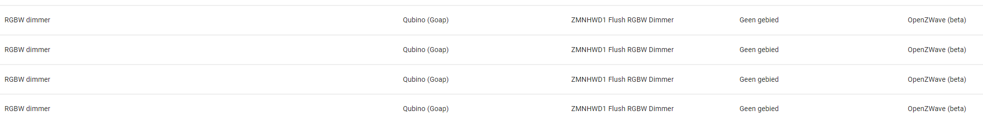 OZW beta Qubino ZMNHWD1 RGBW dimmer not properly working · Issue #43046 · home-assistant/core ...