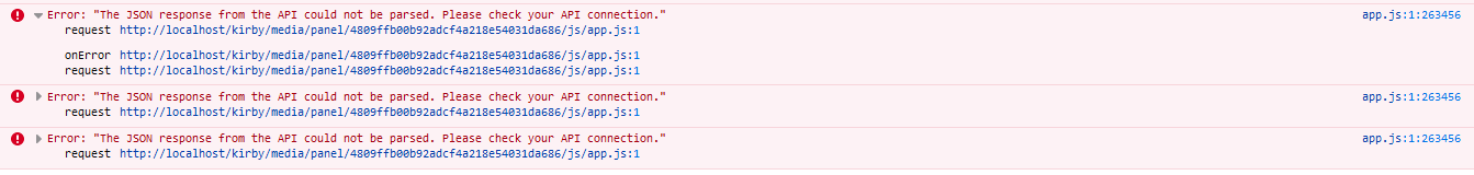 Umlauts in email field cause 'The JSON response from the API could not be parsed' · Issue #2600 ...