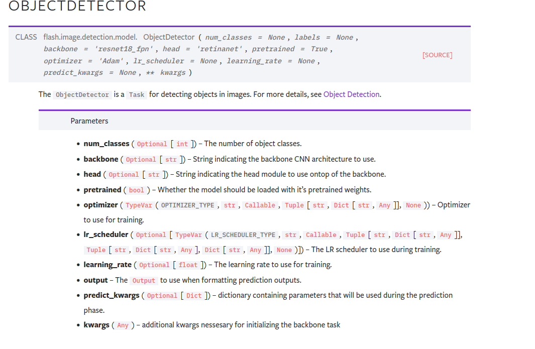Docs for using `output` with `ObjectDetector` · Issue #1344 · Lightning-Universe/lightning-flash ...