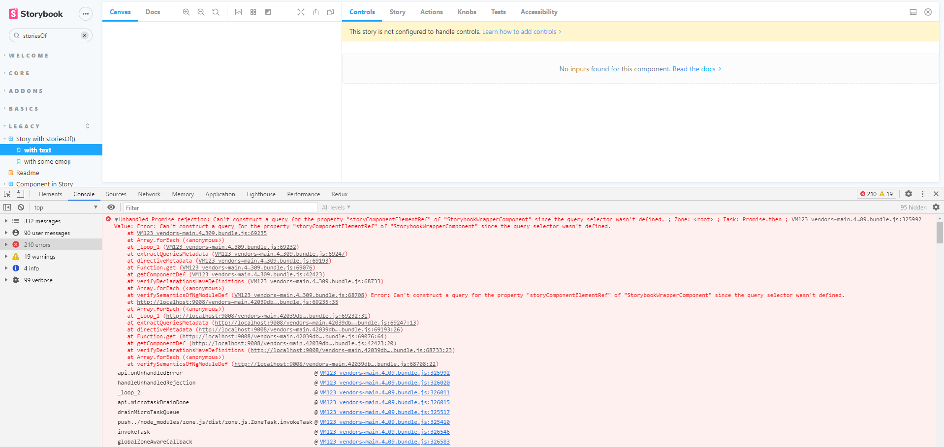 Story with storiesOf() is not working in v6.2.0-rc.0 · Issue #14242 · storybookjs/storybook · GitHub