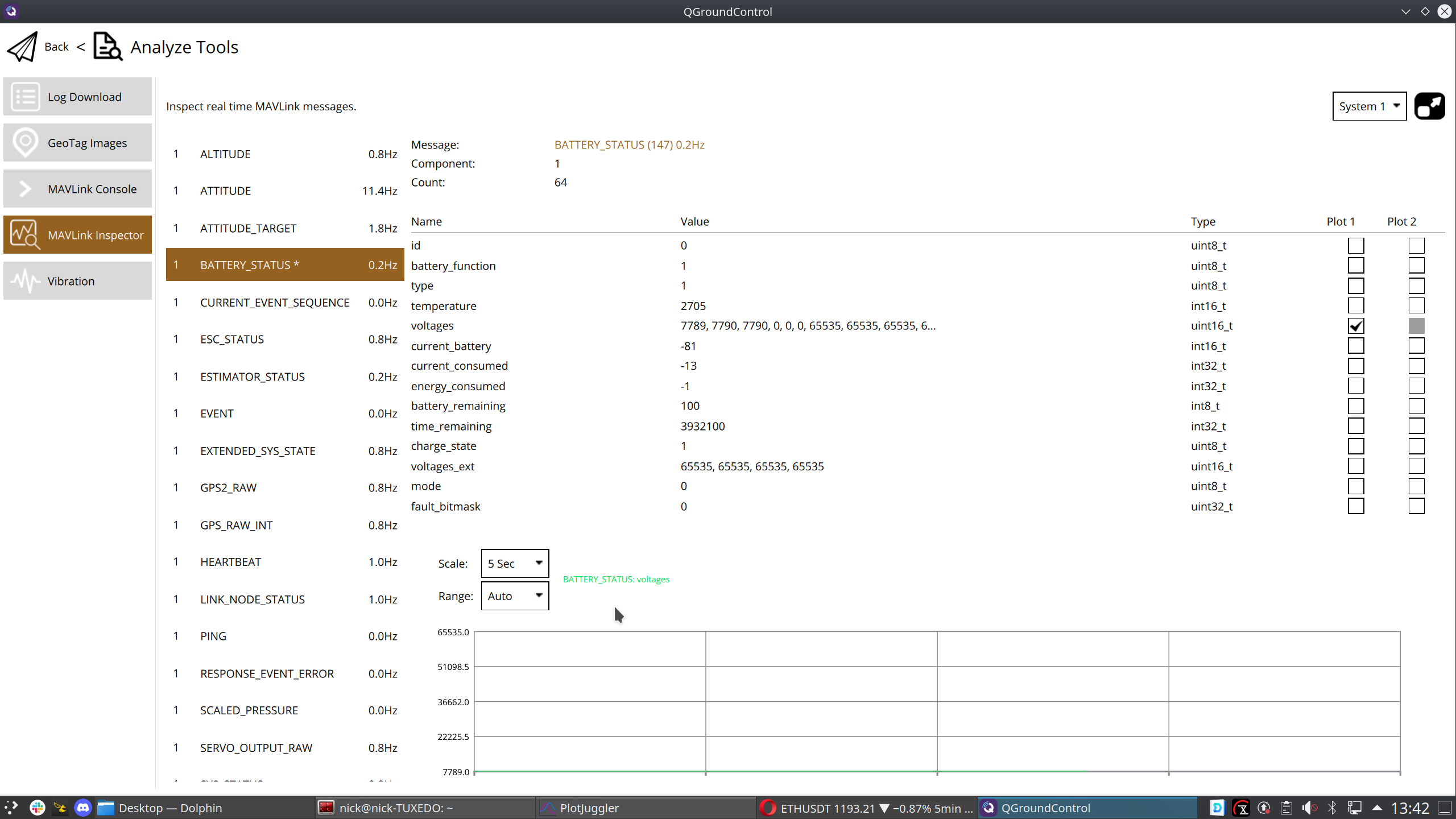 Smart battery reports exactly half real current/voltage using bq40z80 · Issue #20582 · PX4/PX4 ...