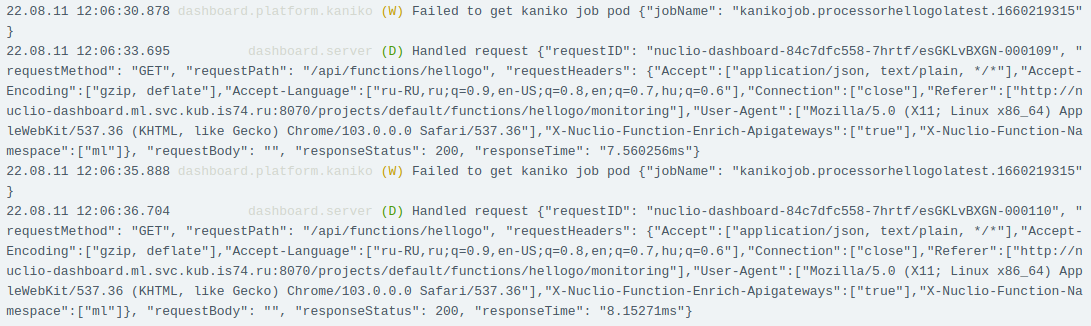 Job was not completed in time · Issue #2637 · nuclio/nuclio · GitHub
