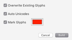Generated glyphs don't trigger unicode automatically · Issue #28 · typemytype/GlyphConstruction ...