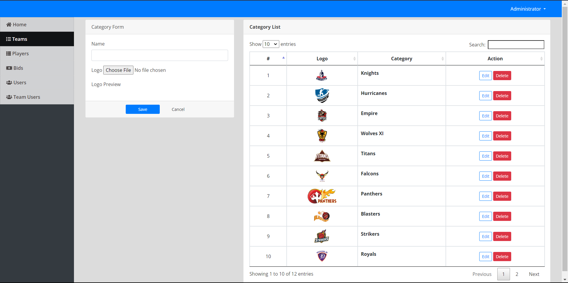 GitHub - parthhbanker/CPL-GU: Player Auction Website with Team and Admin Dashboard built for ...