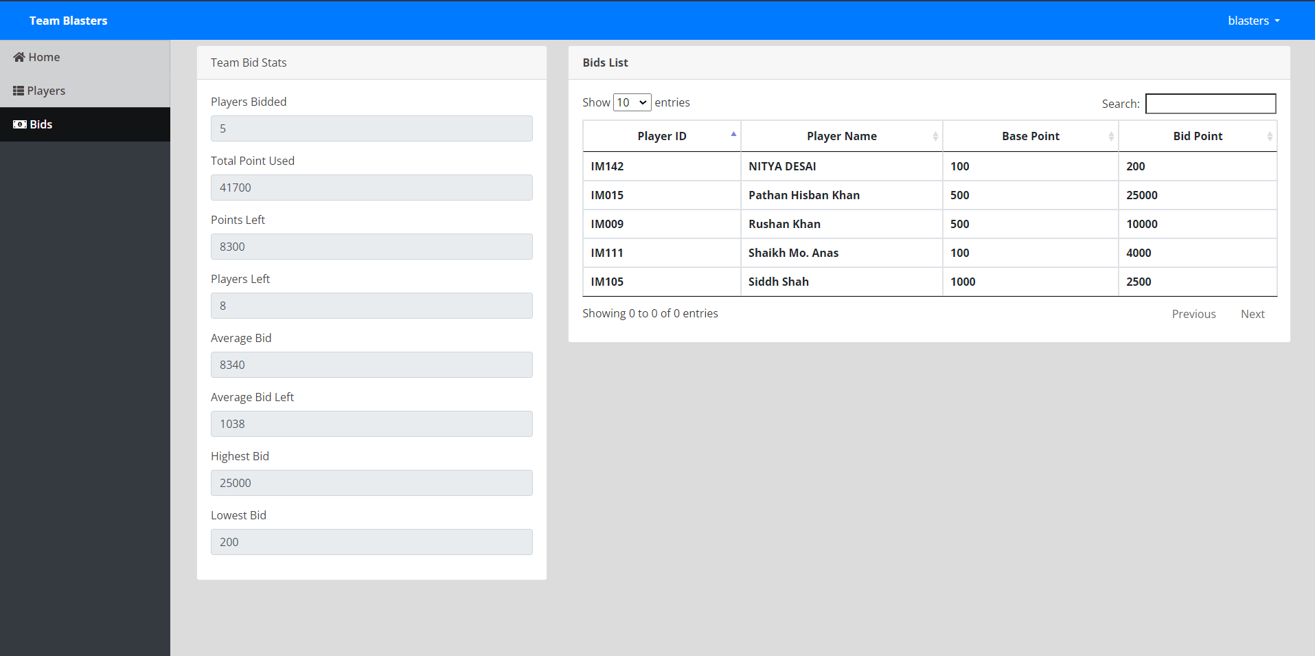 GitHub - parthhbanker/CPL-GU: Player Auction Website with Team and Admin Dashboard built for ...