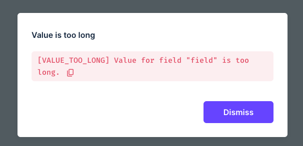 Field lengths in db too short (64 chars) · Issue #18530 · directus/directus · GitHub