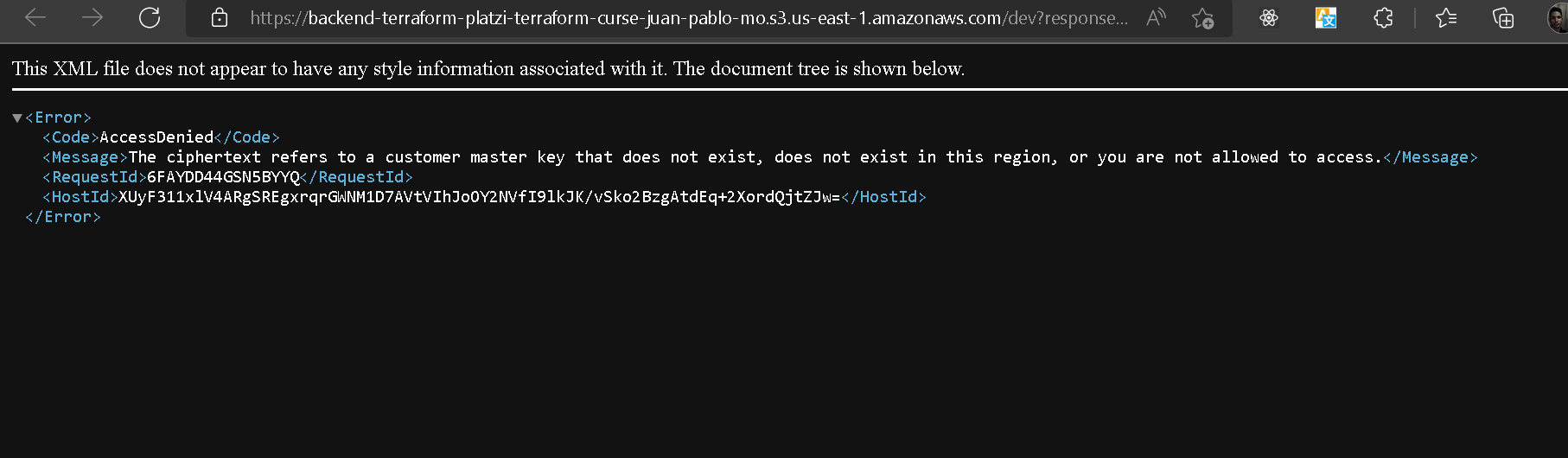 encryptacion para backend terraform con bucket s3 · Issue #5 · juanpablommm/infraestructura-como ...