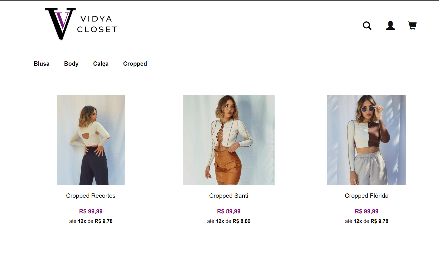 GitHub - Ziguuh/vidyaLojaIntegrada-1: First design alteration in Vidya`s website at Loja Integrada