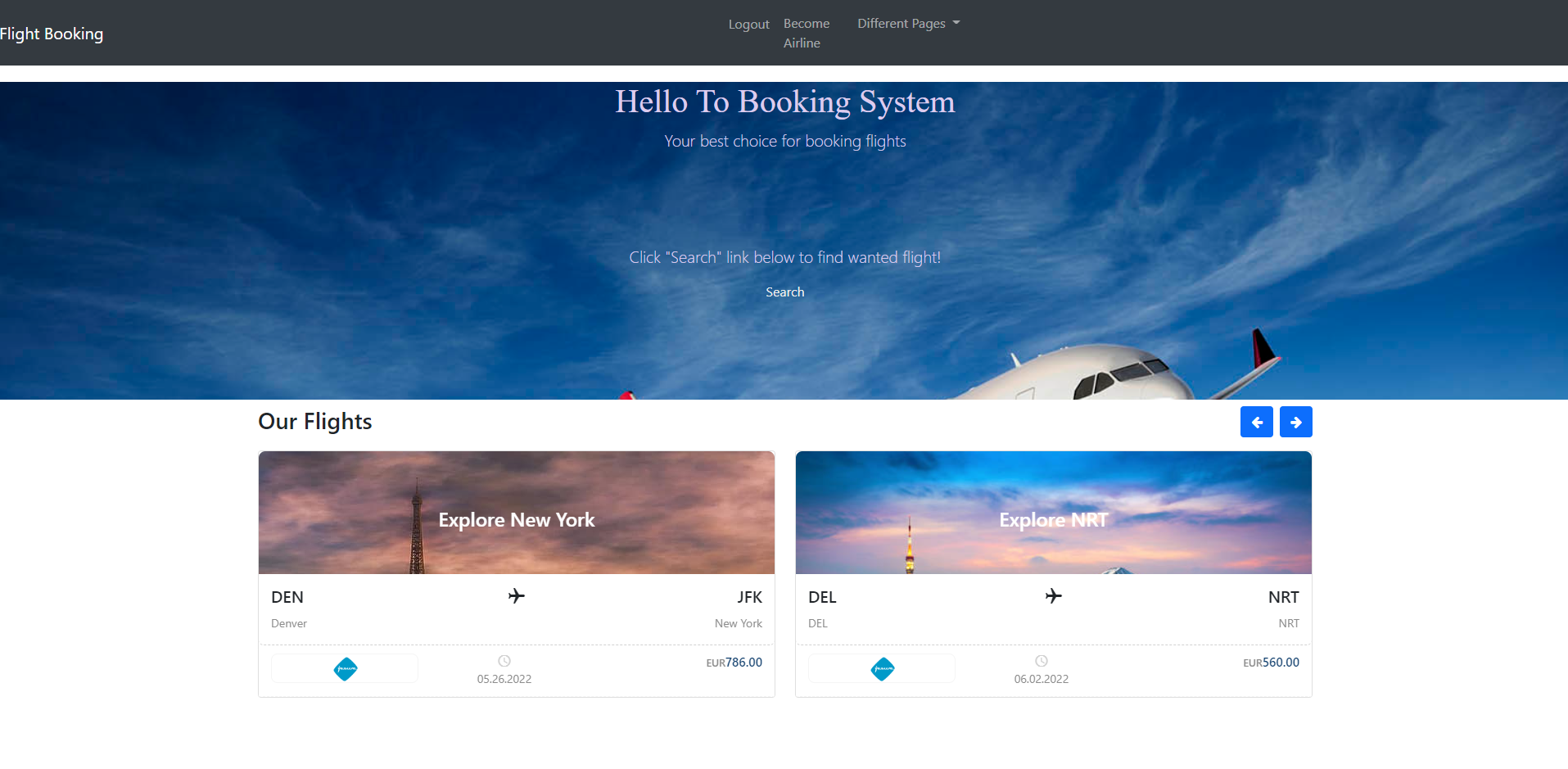 GitHub - slavimitov/FlightBookingSystemProject: My SoftUni Project