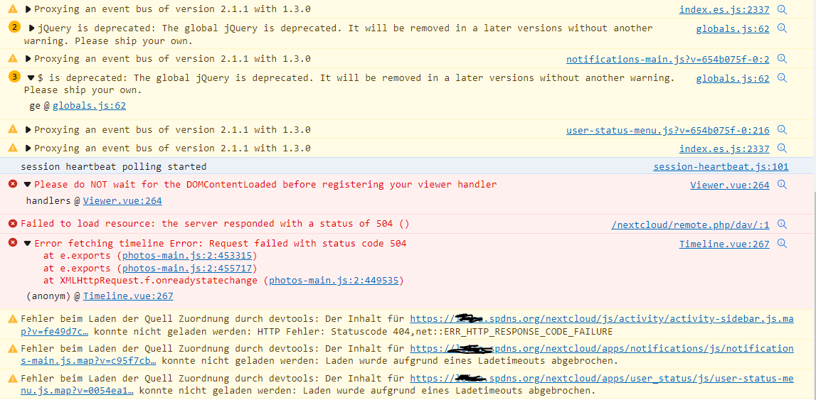 An error has occurred during loading of Photos App · Issue #997 ...