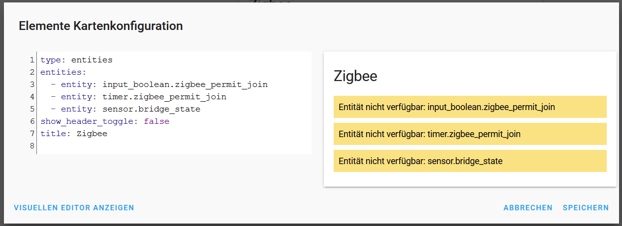 Pairing via Frontend - Problem · Issue #326 · danielwelch/hassio-zigbee2mqtt · GitHub