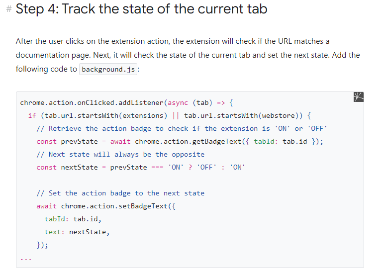 [BUG] Focus-Mode tutorial has broken code · Issue #4152 · GoogleChrome/developer.chrome.com · GitHub