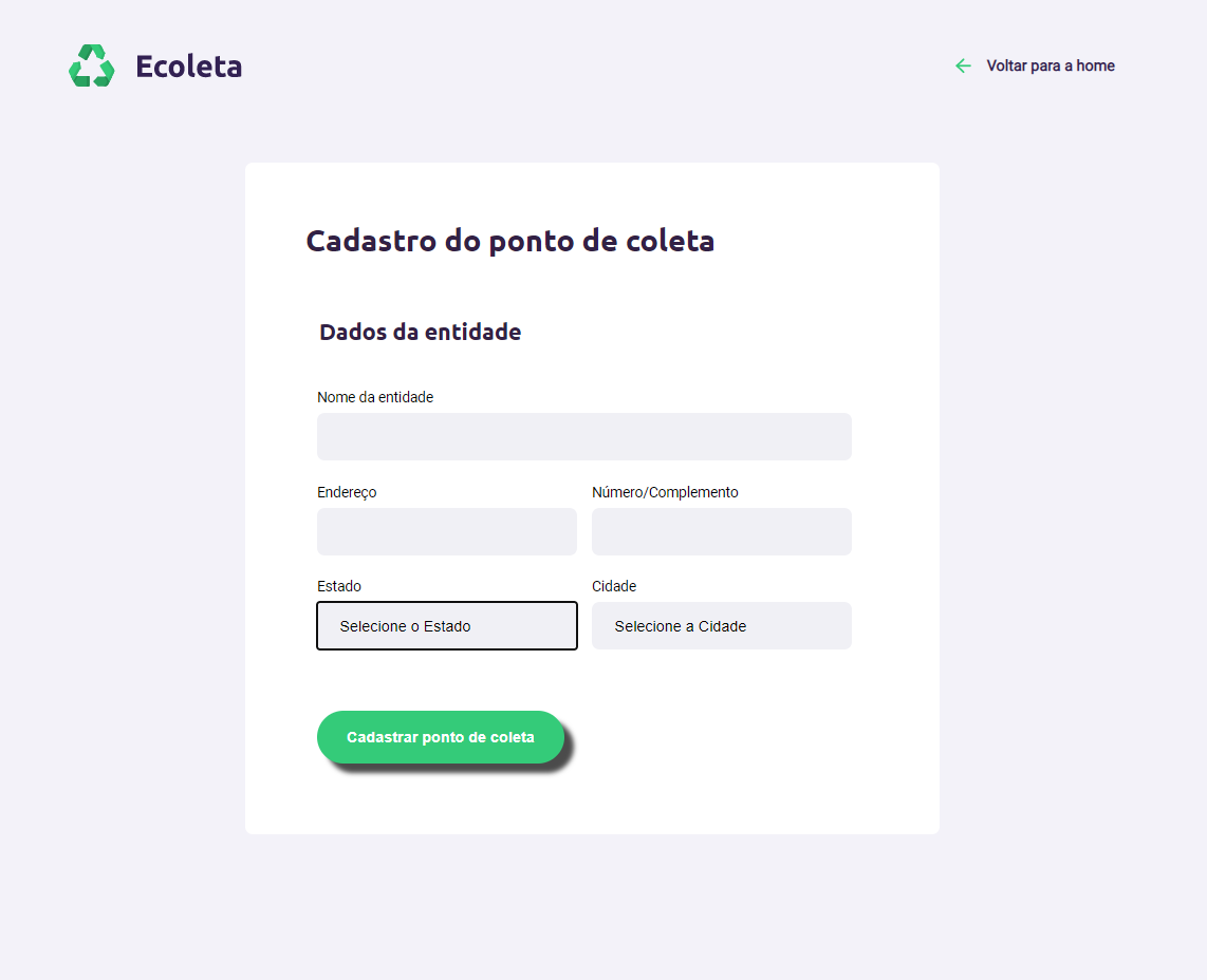 GitHub - pedro-farias123/Projeto-ECOLETA: Next Level Week Rocketseat