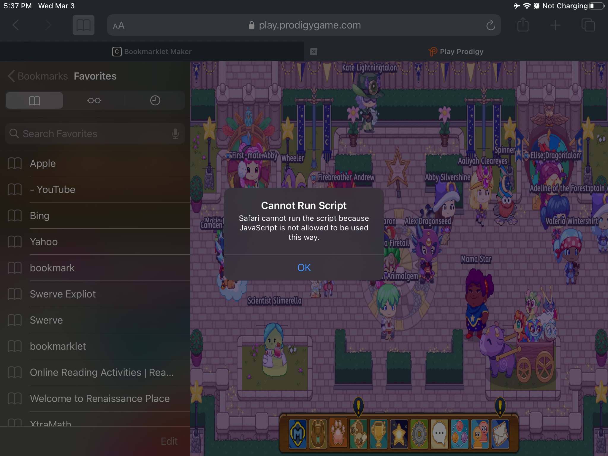 Porting the extension to mobile · Issue #600 · Prodigy-Hacking/ProdigyMathGameHacking · GitHub