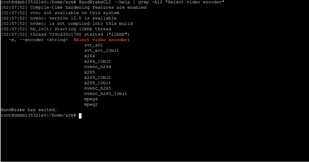 🐋 HW transcoding with NVENC · Issue #721 · automatic-ripping-machine/automatic-ripping-machine ...