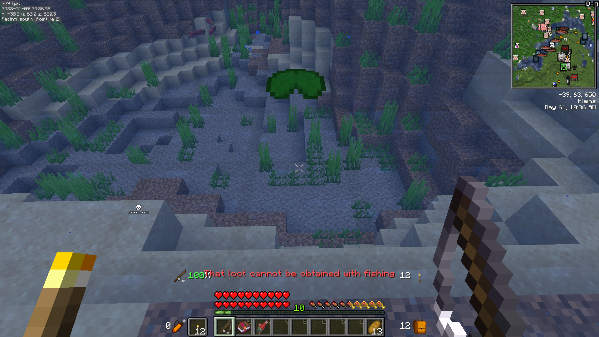 Fish mainpulation not working with mending books · Issue #492 · Earthcomputer/clientcommands ...