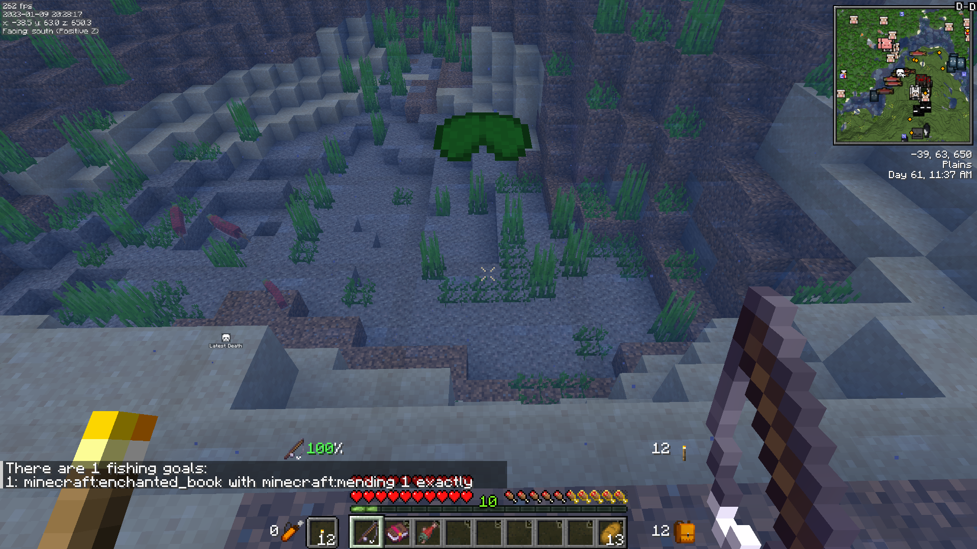 Fish mainpulation not working with mending books · Issue #492 · Earthcomputer/clientcommands ...